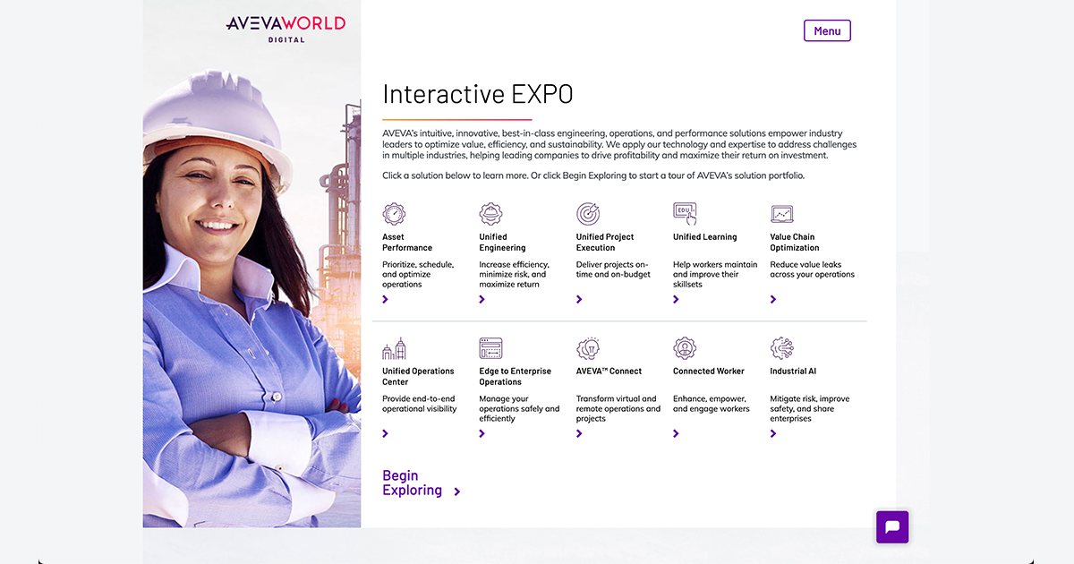 AVEVA Virtual Exhibit